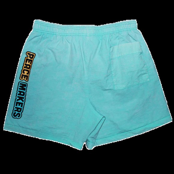 cross colours | Shorts | Three 3 Of Cross Colours Peace Makers Nylon ...